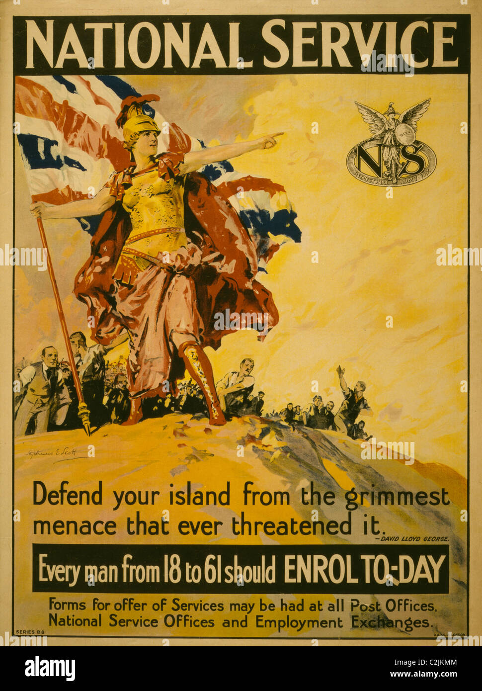 English british national service hi-res stock photography and images ...