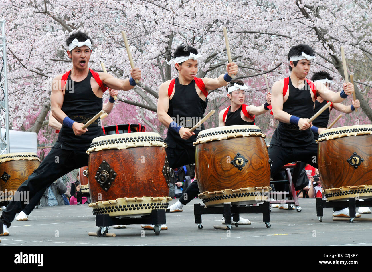 Performance of Tamagawa University Taiko Drumming and Dance Troupe ...