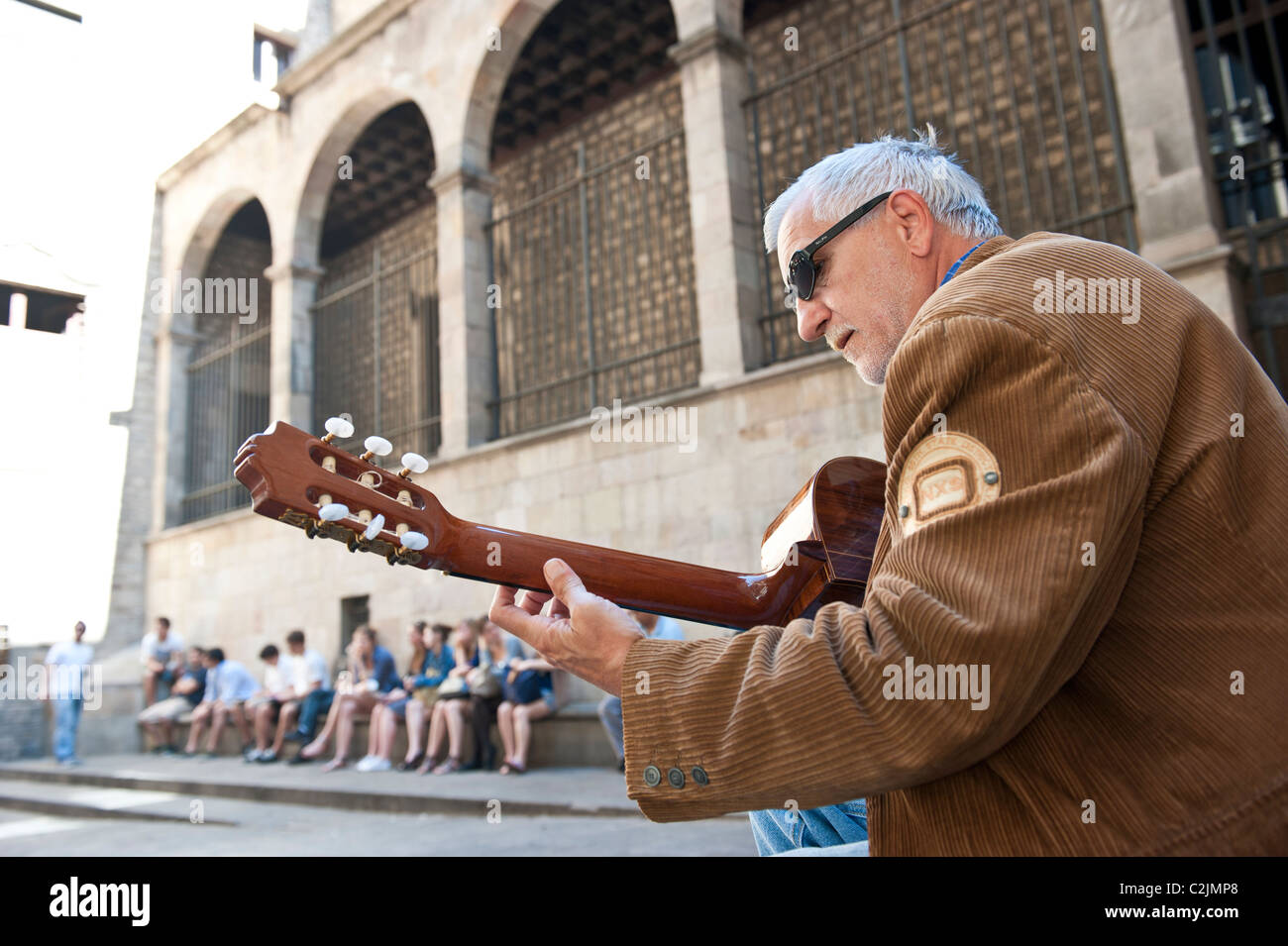 Spanish guitarist street musician hi-res stock photography and images ...