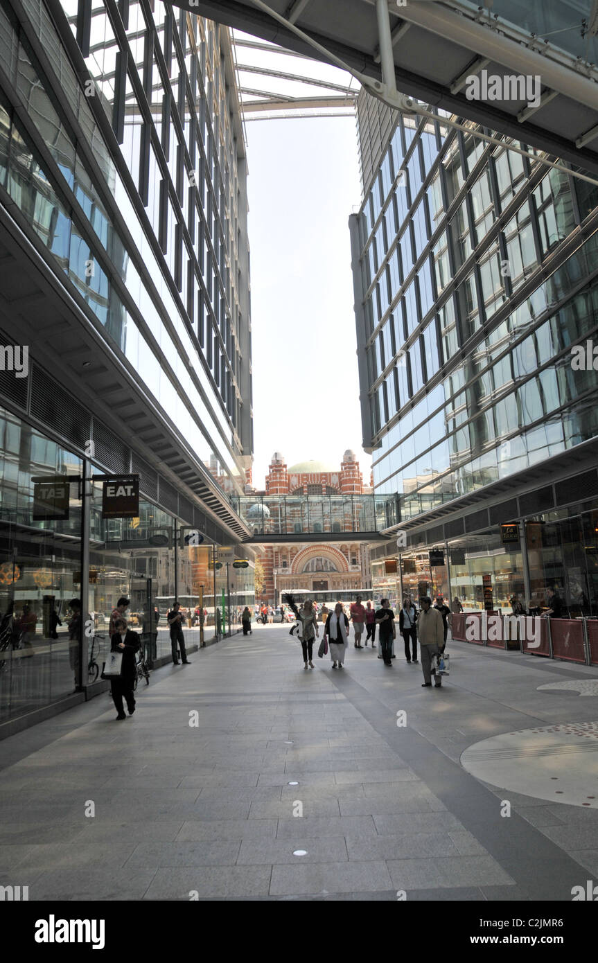 Cardinal Place Retail Office development Victoria London Stock Photo ...