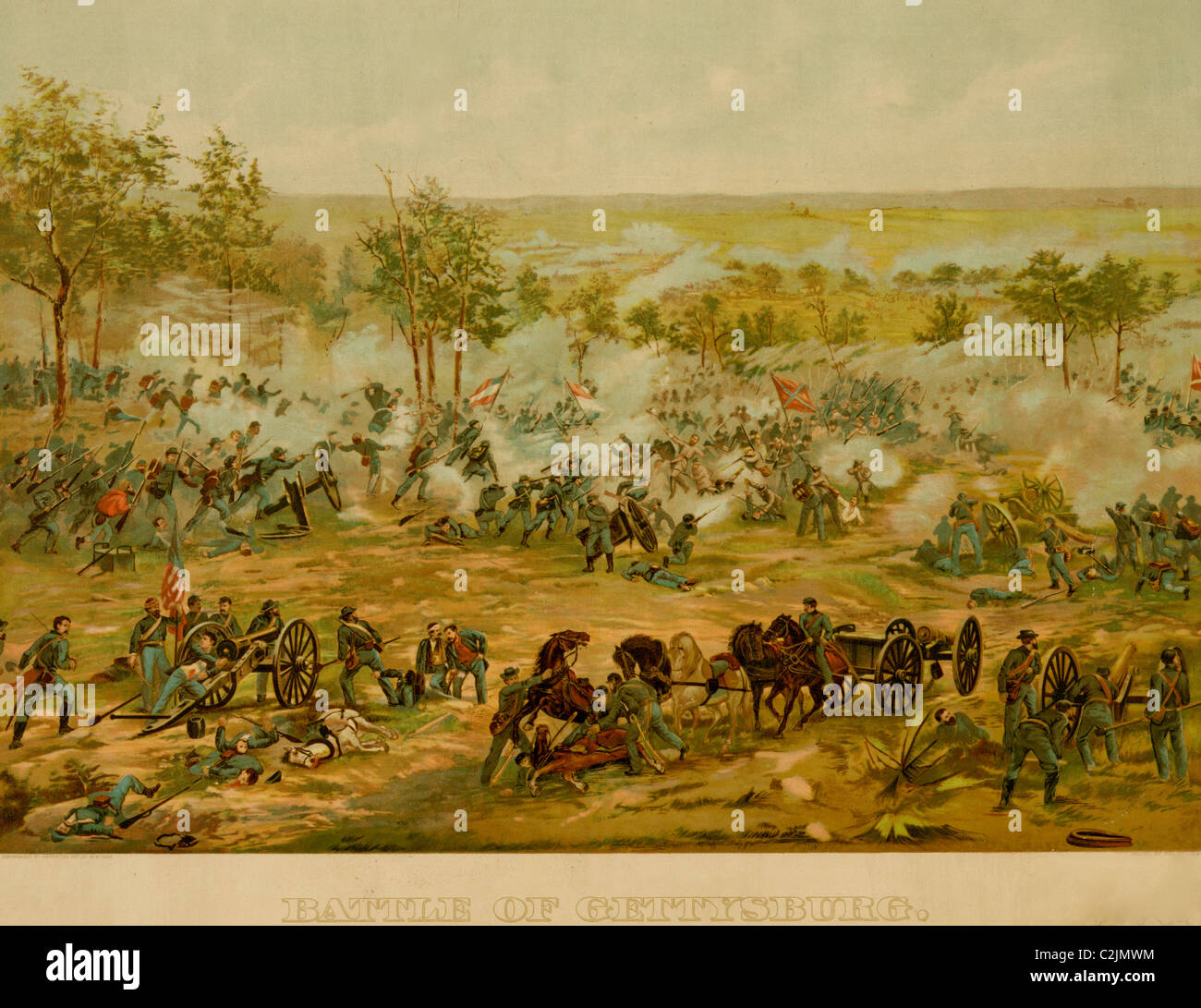 Civil war flags north south hi-res stock photography and images - Alamy