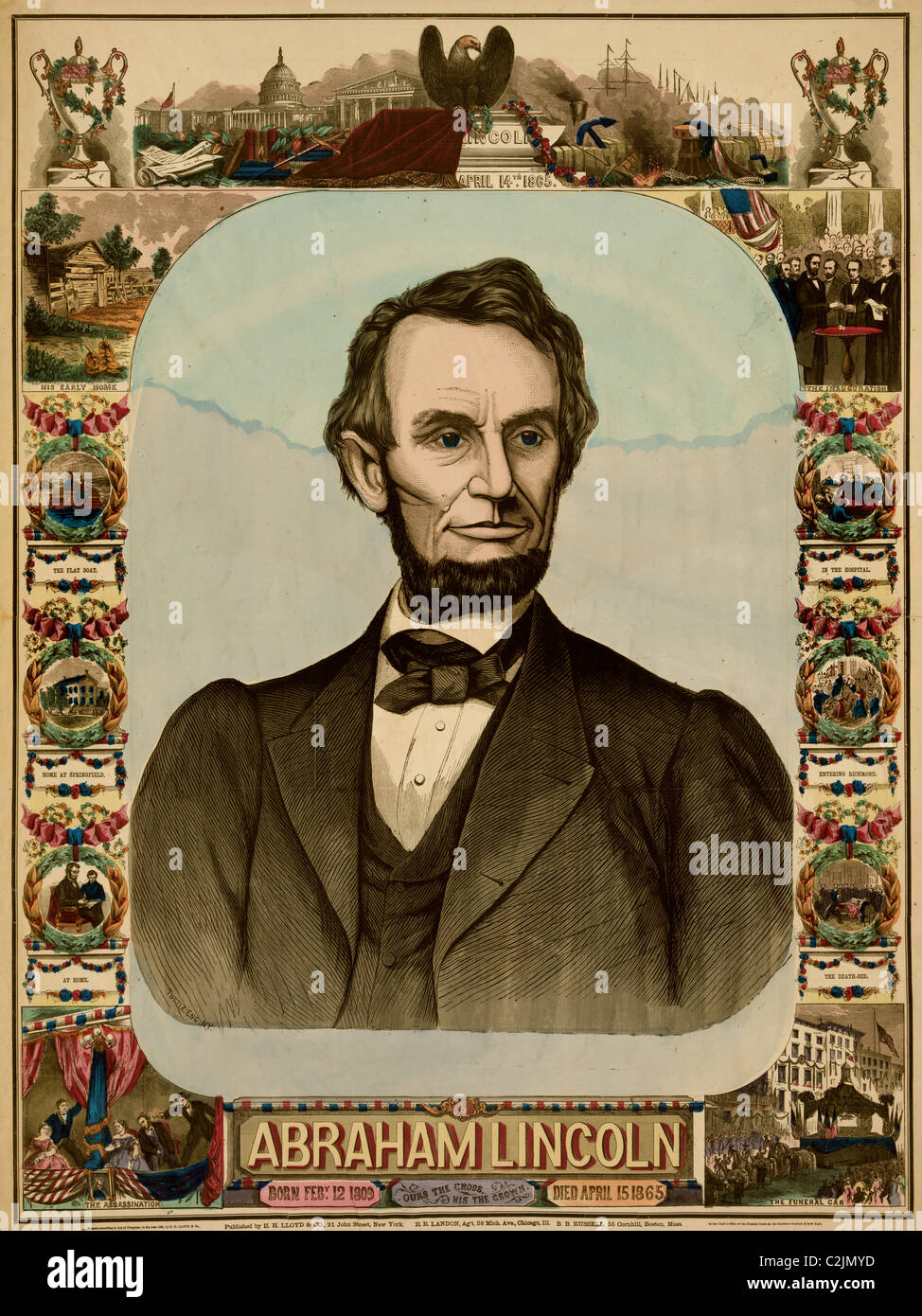 Abraham Lincoln Portrait Stock Photo - Alamy