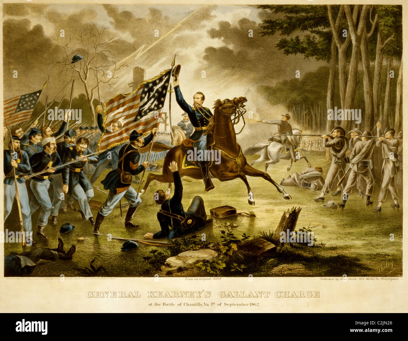 1862 battle of chantilly hi-res stock photography and images - Alamy