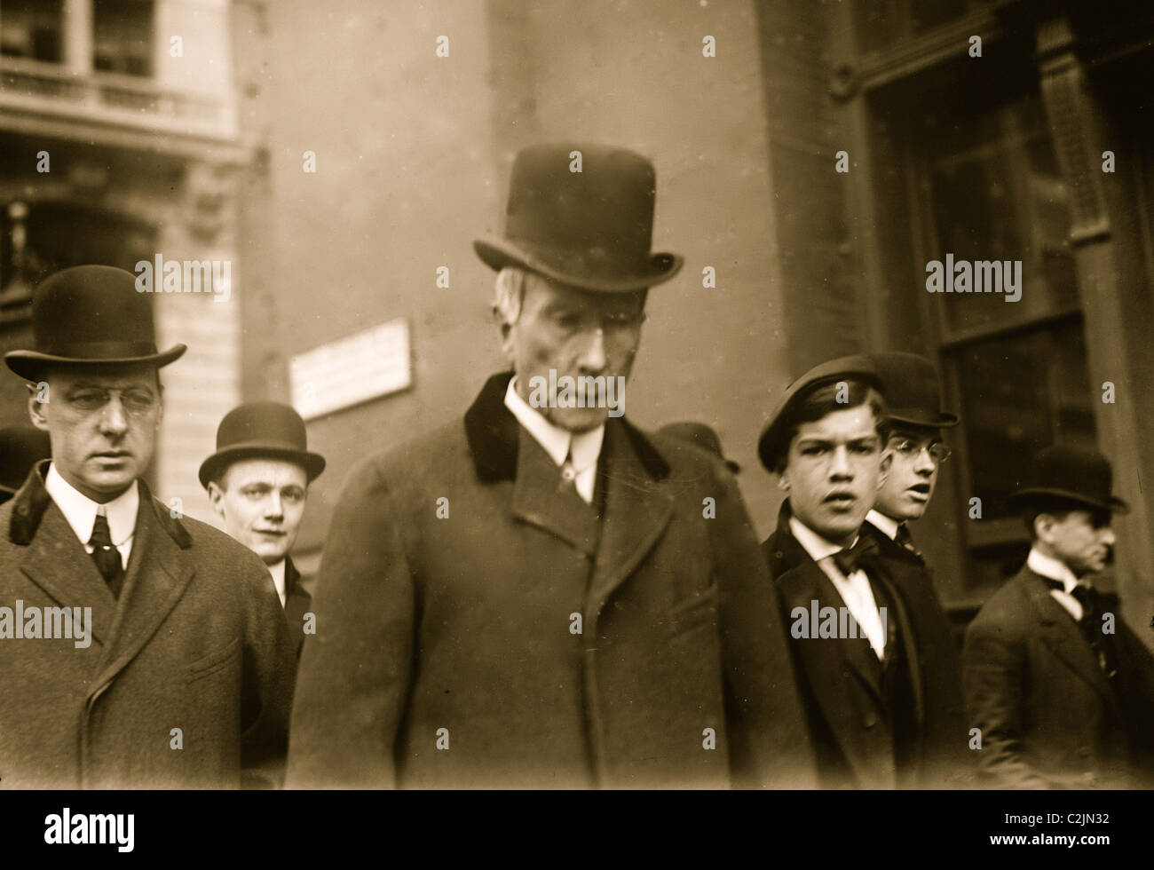 J.D. Rockefeller with others, New York Stock Photo - Alamy