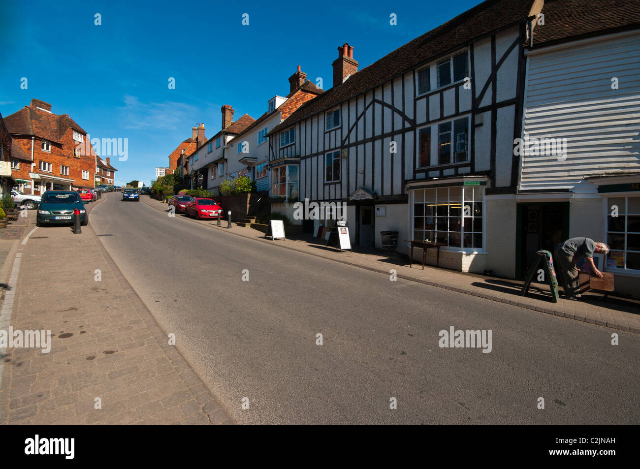 Goudhurst village kent england uk hi-res stock photography and images ...