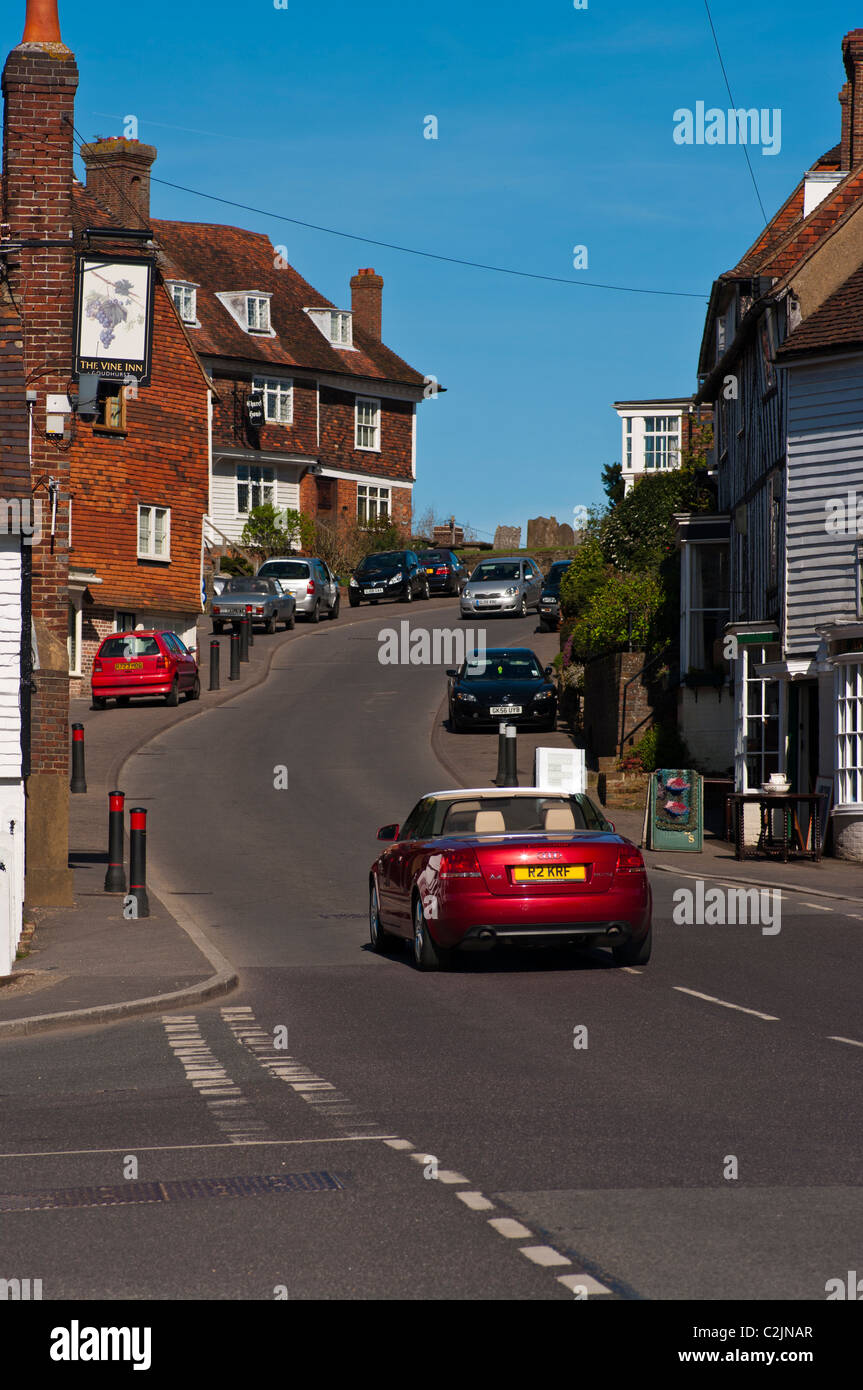 The High Street Goudhurst Kent England Stock Photo - Alamy