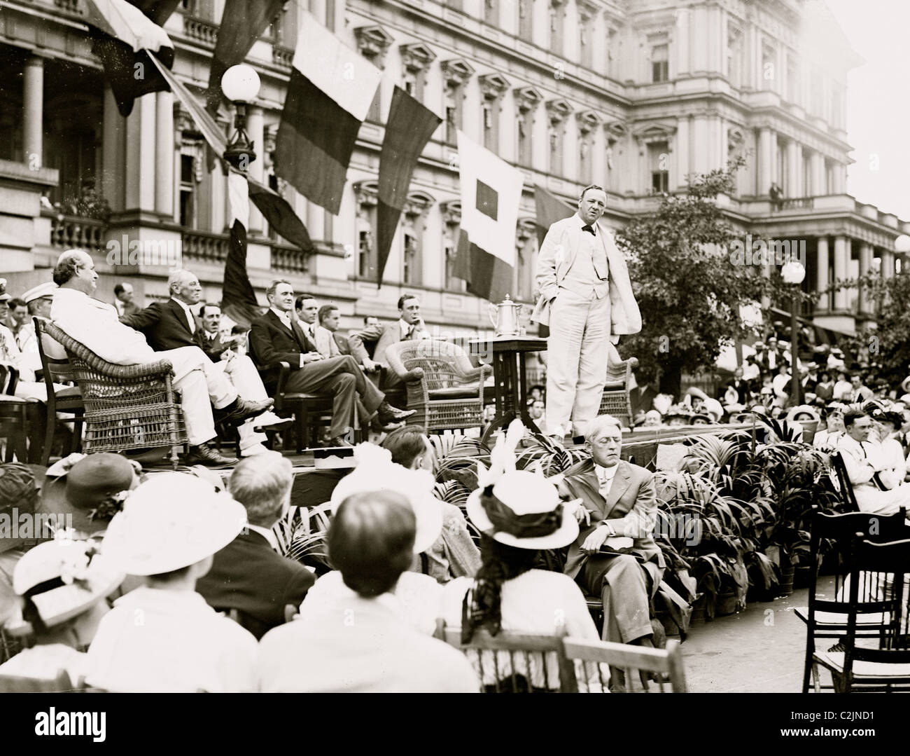 Celebration of president wilson hi-res stock photography and images - Alamy