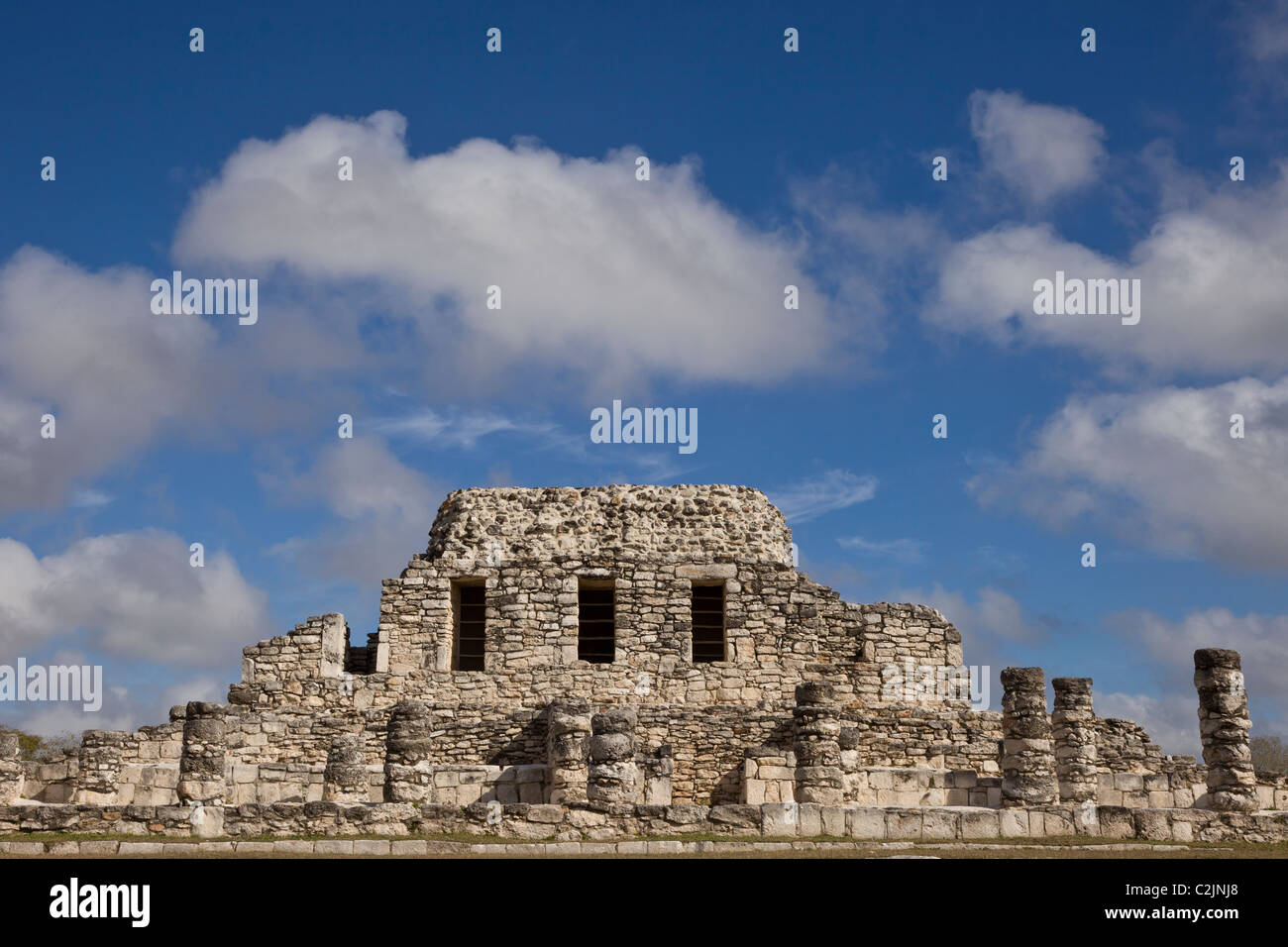Templo de los nichos pintado hi-res stock photography and images - Alamy