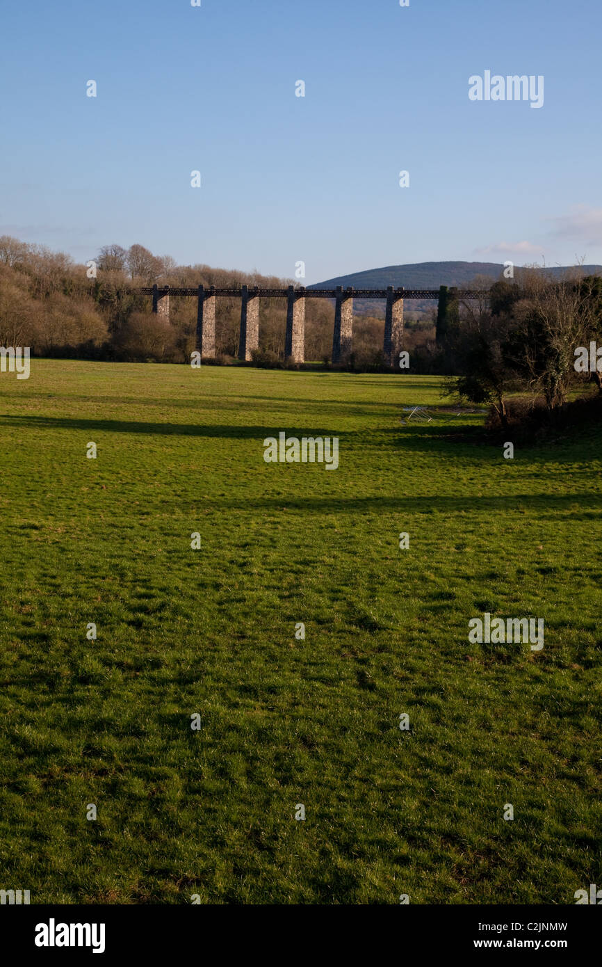 Bridge over small river in Castletownroche Ireland Stock Photo - Alamy