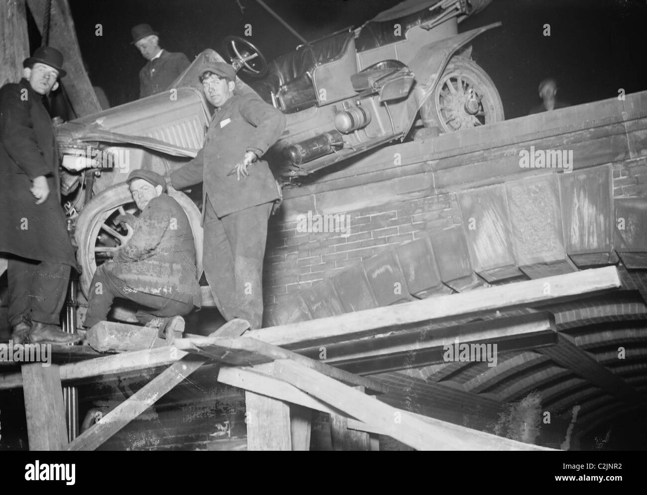 Shortcut over the bridge Stock Photo - Alamy