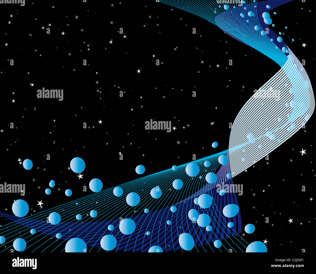 Abstract vector business background on sea theme Stock Photo - Alamy