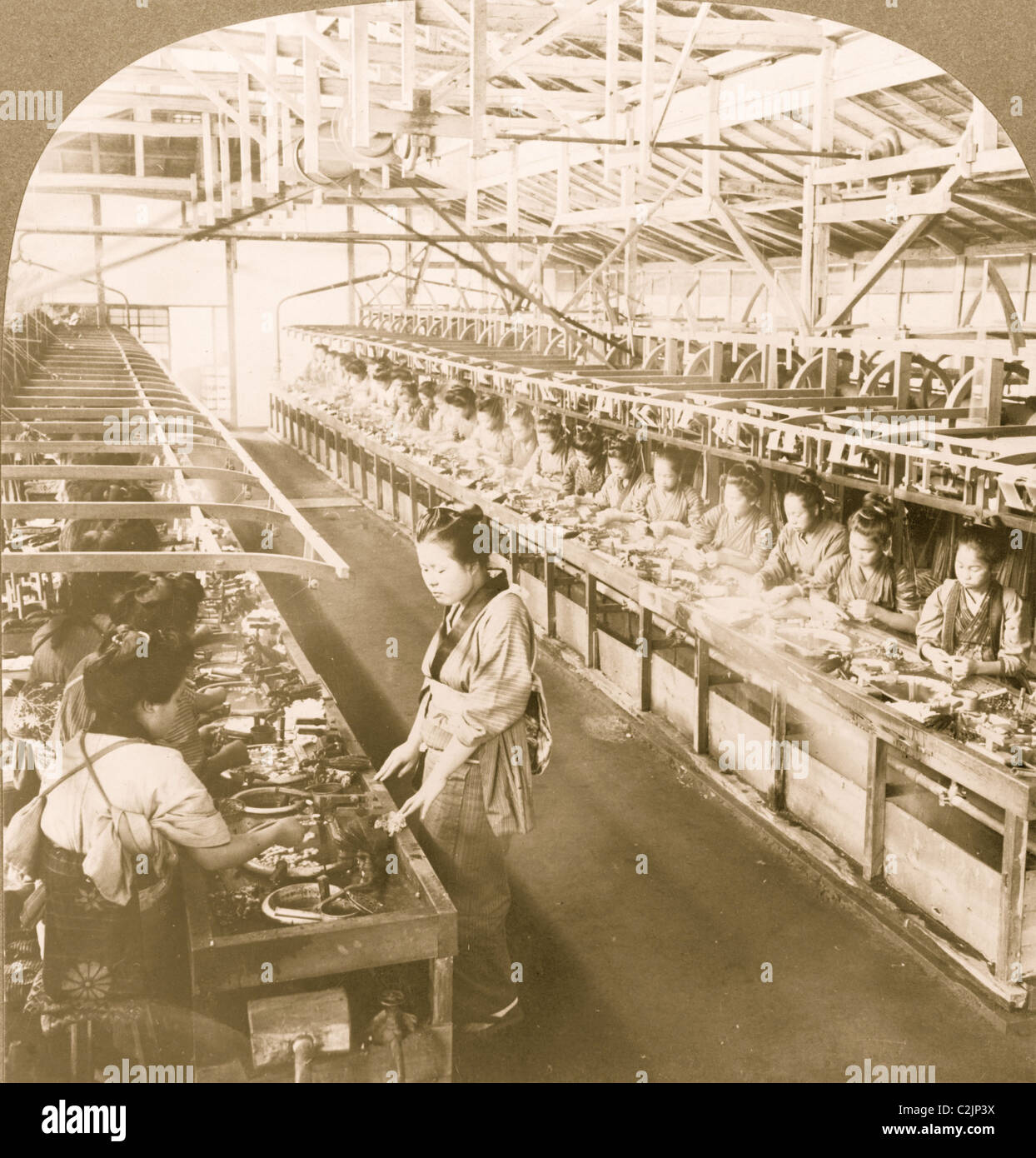 Silk Factory And Japan High Resolution Stock Photography and Images - Alamy