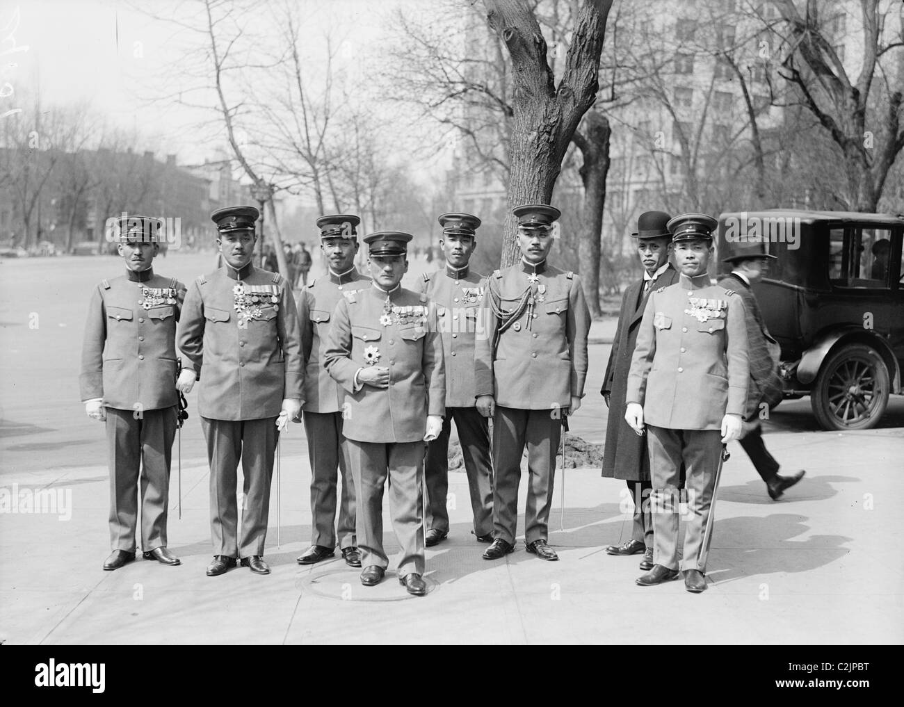 Japanese officers hi-res stock photography and images - Alamy