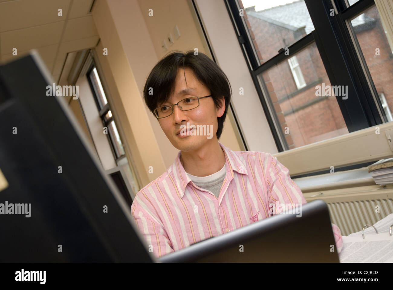 Chinese Post Grad Student Stock Photo Alamy