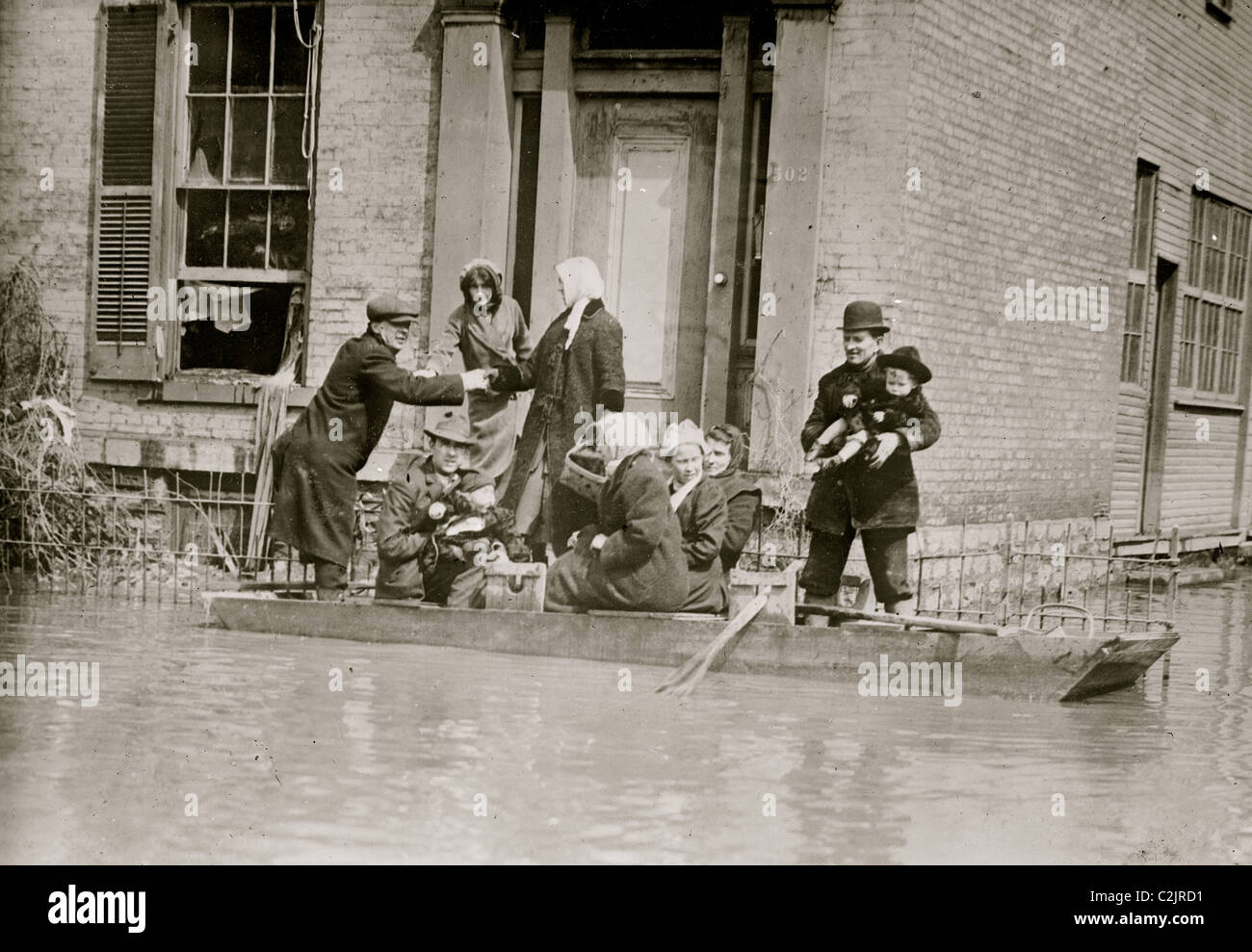 Rescue Work in Dayton Ohio Stock Photo - Alamy