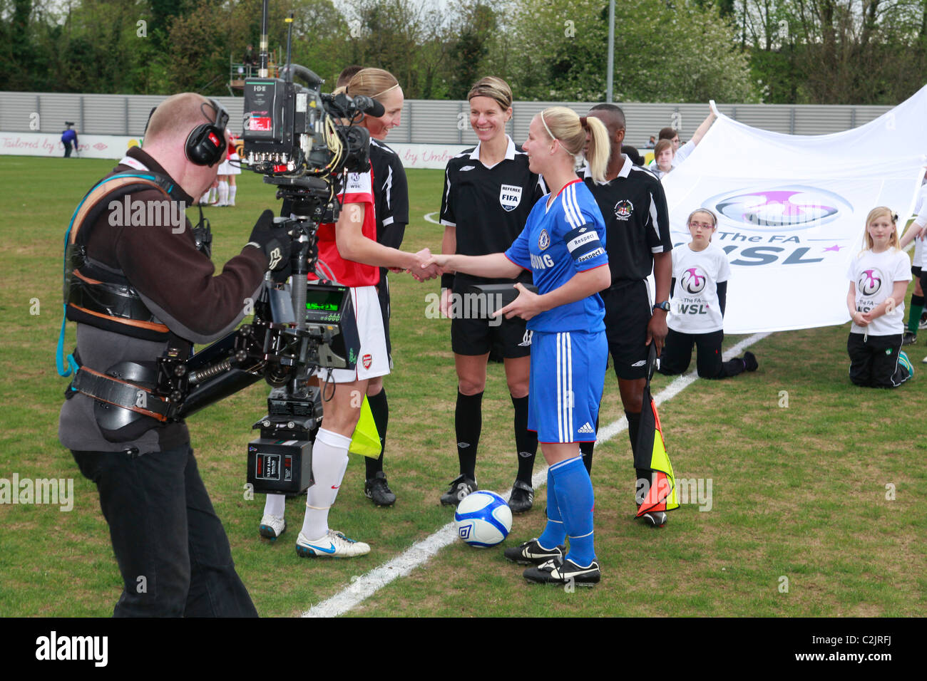 Scenes from the first match in WOMENS SUPER LEAGUE professional ...