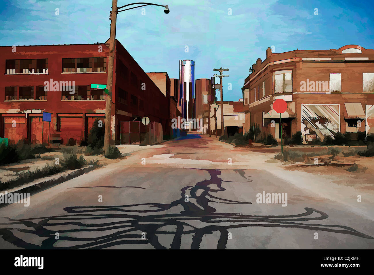 Urban blight hi-res stock photography and images - Alamy