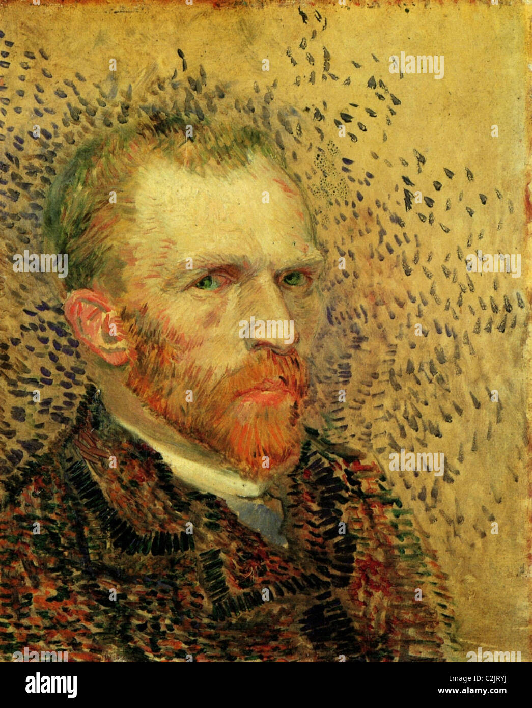 Self Portrait of Vincent Van Gogh Stock Photo - Alamy