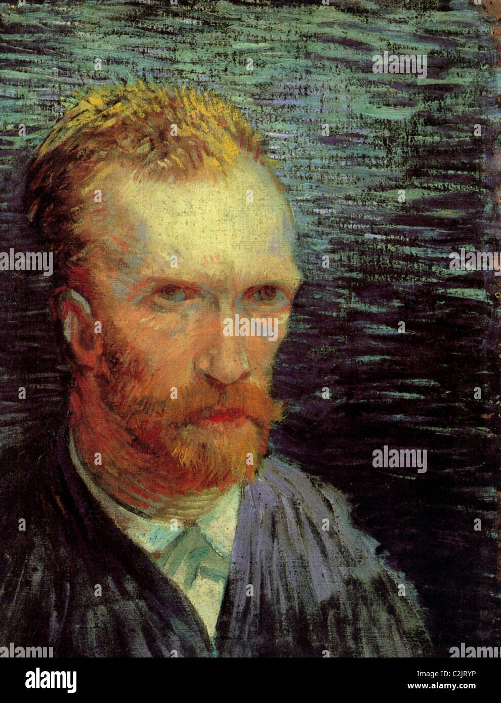 Self Portrait of Vincent Van Gogh Stock Photo - Alamy