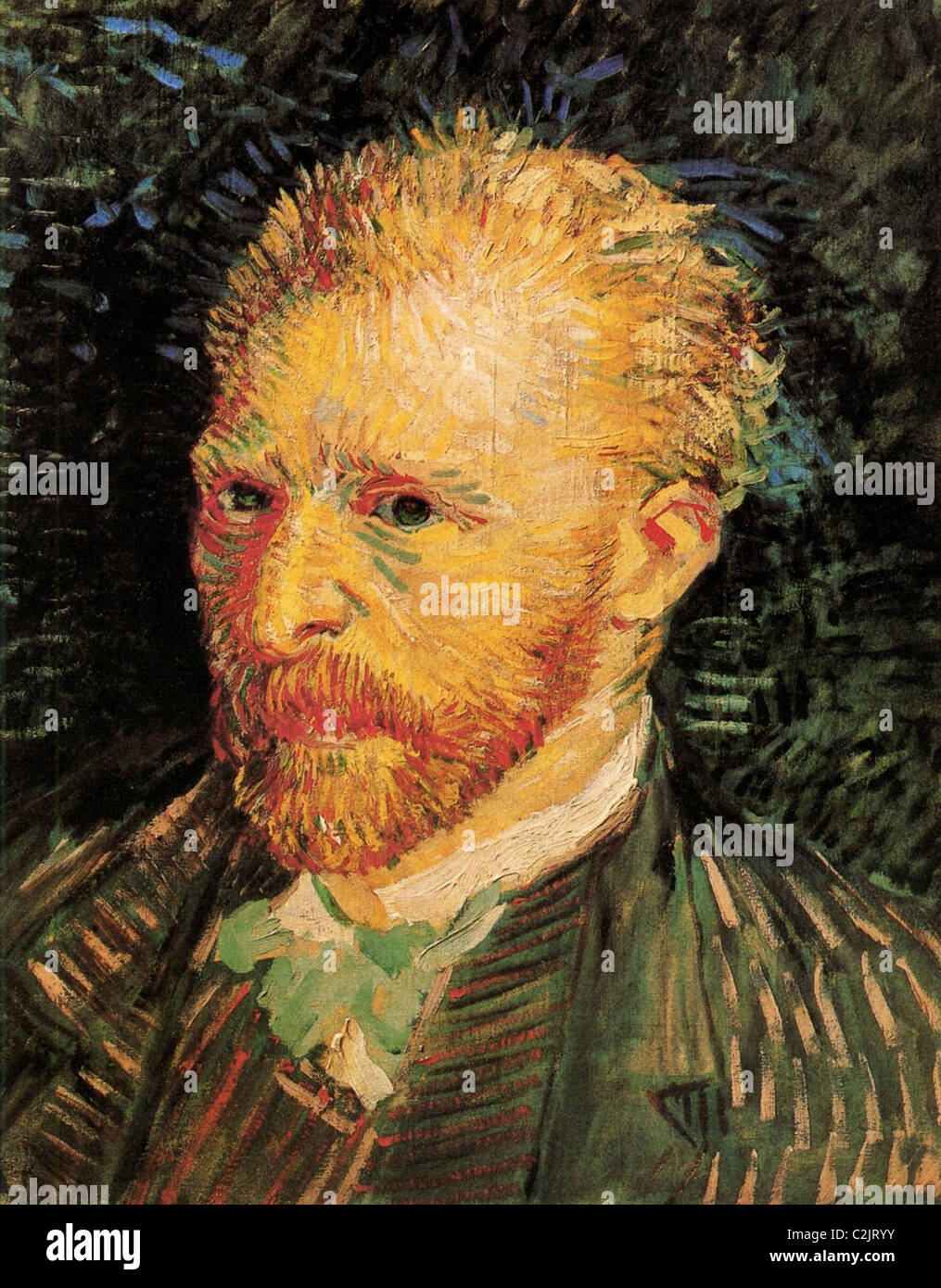 Self Portrait of Vincent Van Gogh Stock Photo - Alamy