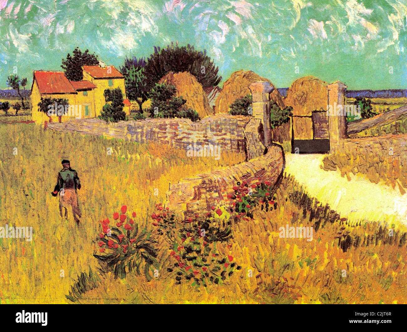 Farmhouse in Provence Stock Photo - Alamy