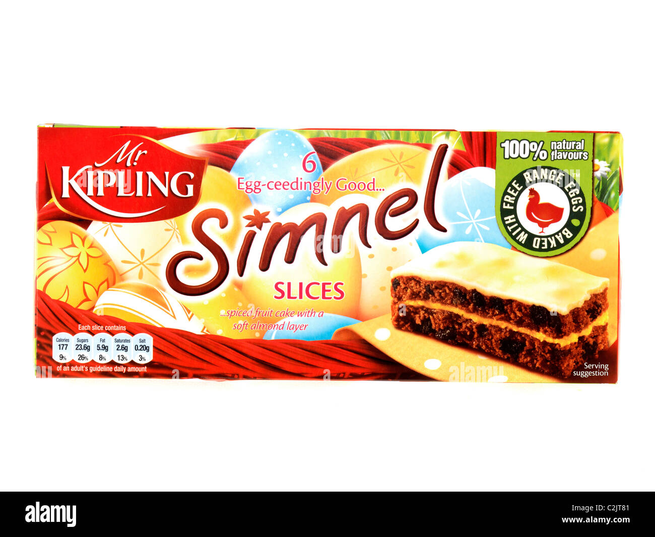 Mr Kipling Simnel Cake Stock Photo - Alamy