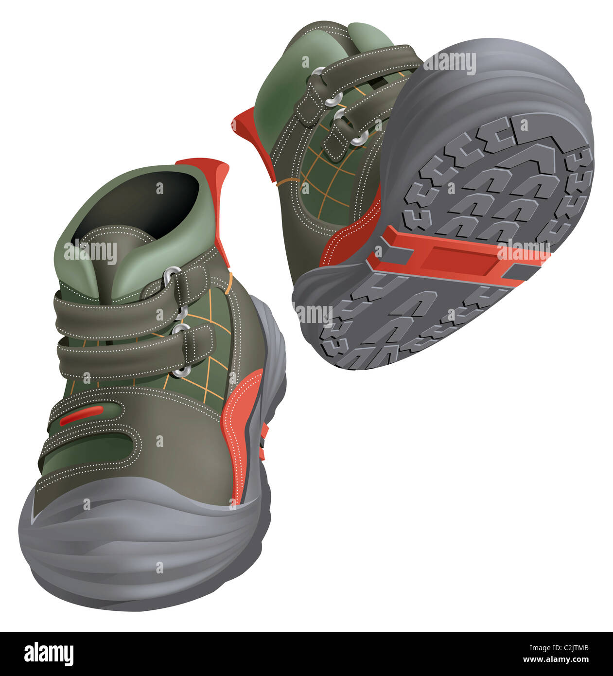 Winter boots drawing hi-res stock photography and images - Alamy