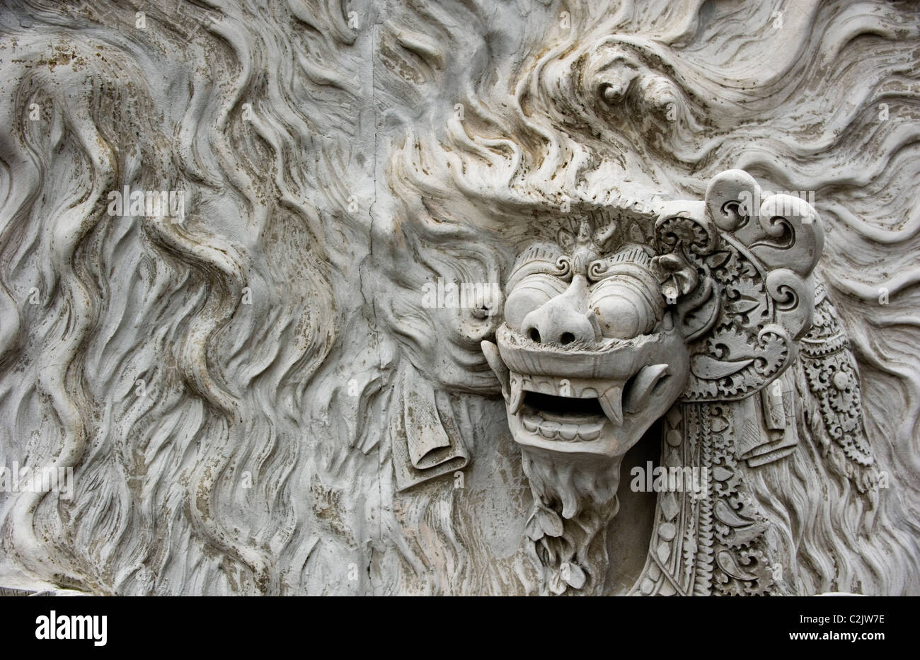 Stone carvings in Merdeka Square, Jarkarta, Java, Indonesia, Asia Stock ...
