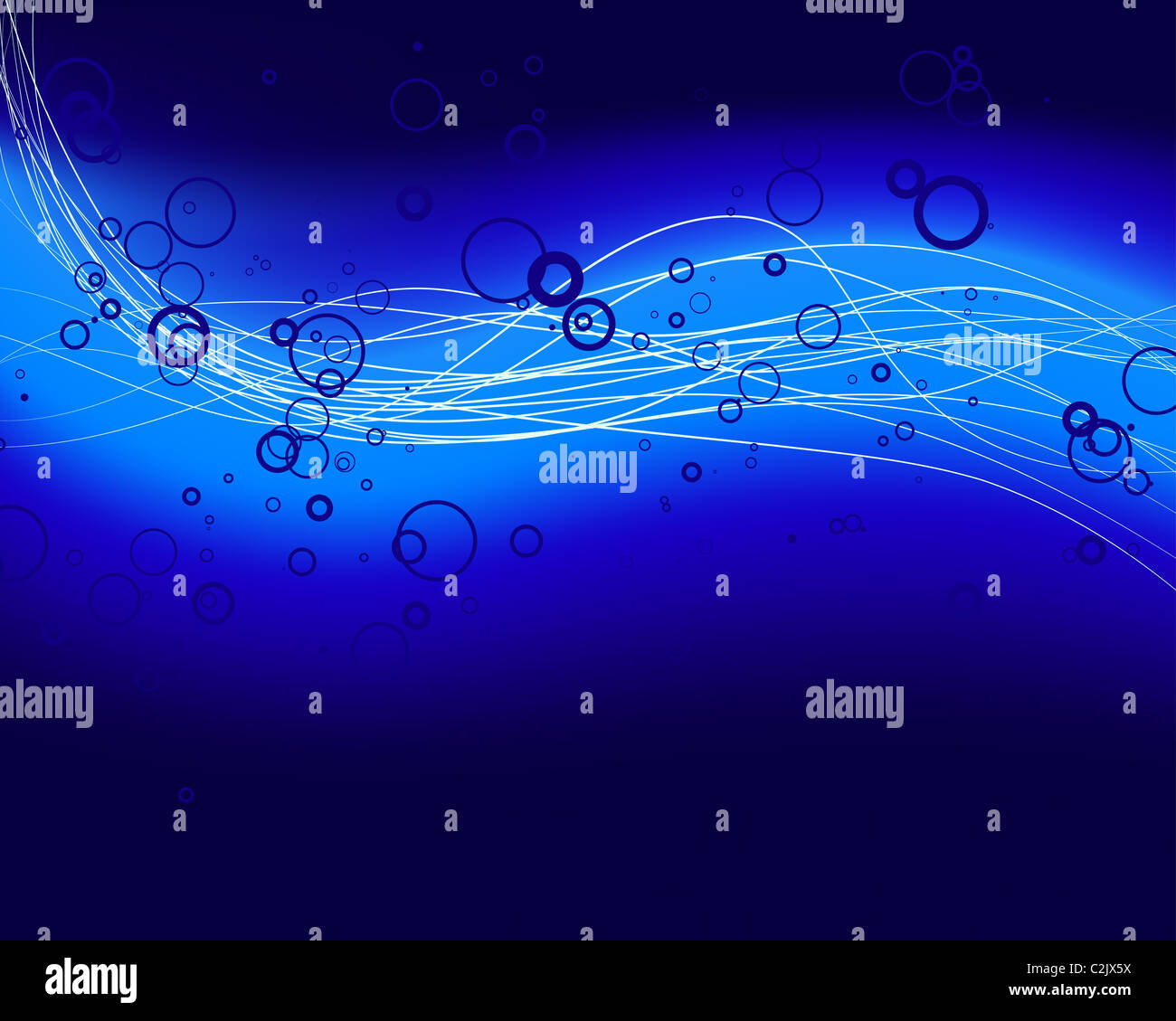 Abstract water vector background with neon glowing Stock Photo - Alamy