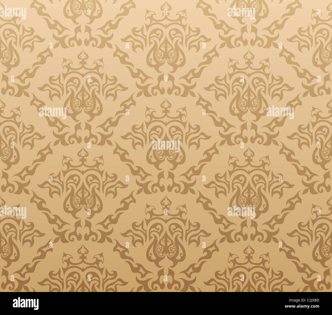 damask seamless pattern Stock Photo - Alamy
