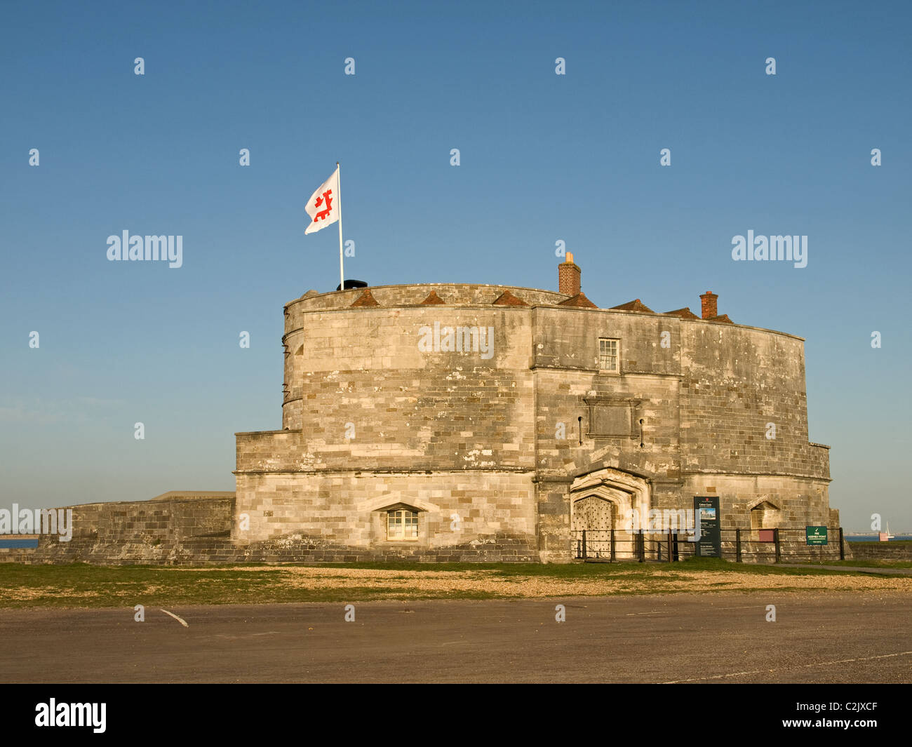 Calshot Castle Hampshire England UK Stock Photo - Alamy