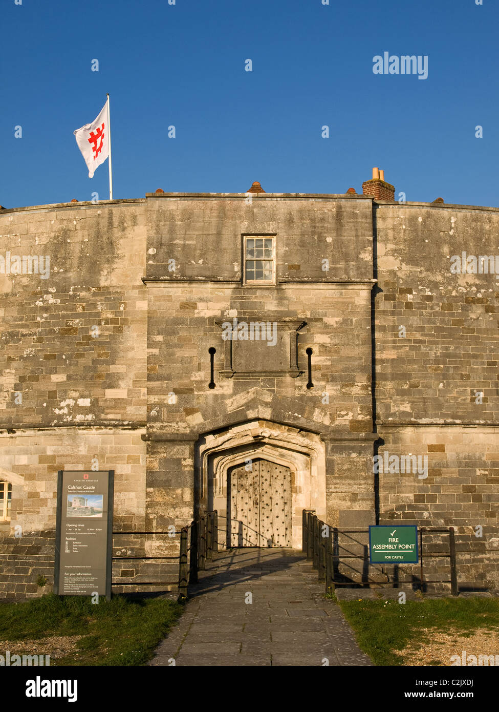 Calshot Castle Hampshire England UK Stock Photo - Alamy