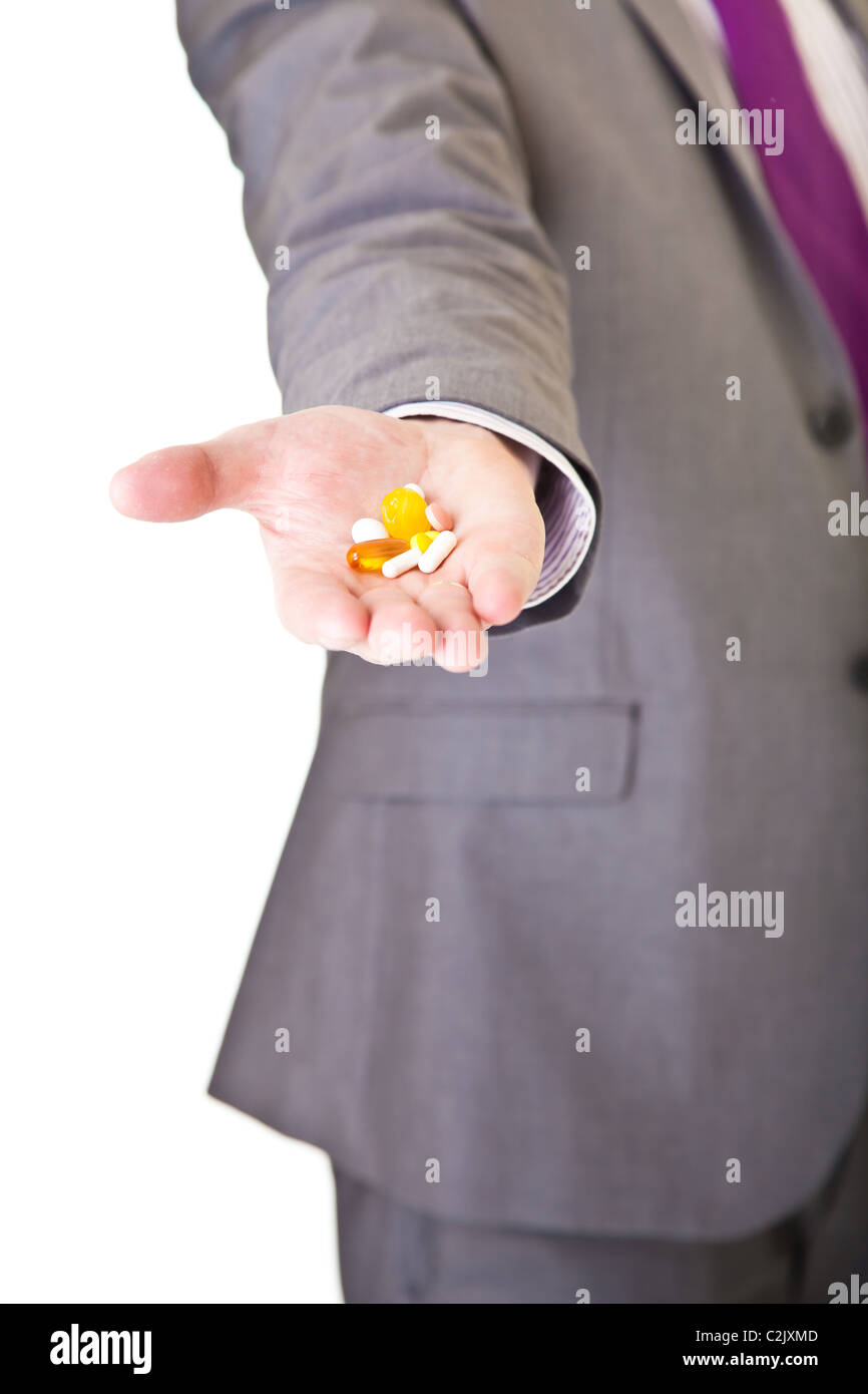 Drug addict man suit hi-res stock photography and images - Alamy