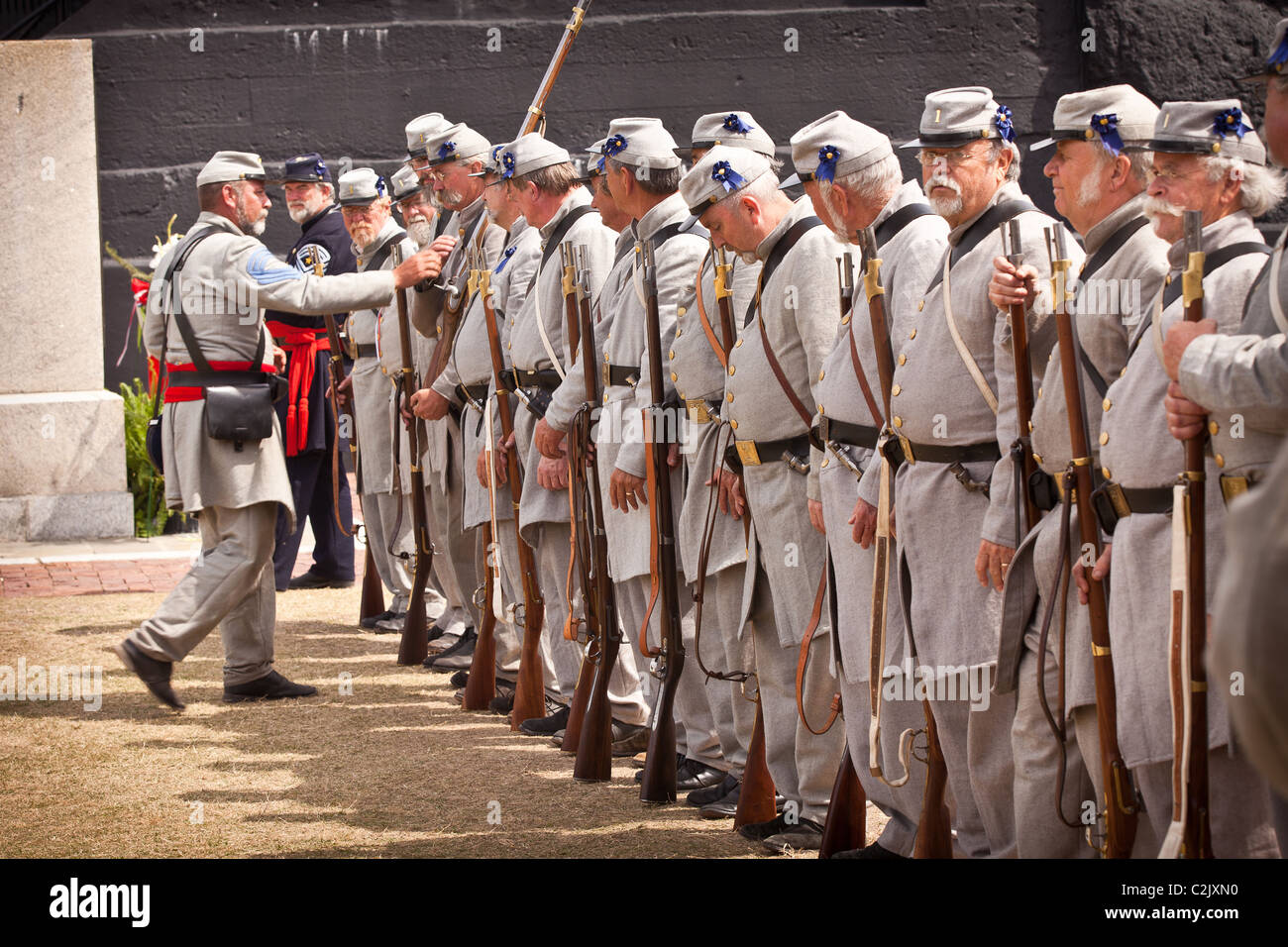 150th Anniversary of the surrender of Fort Sumter in the US Civil War ...