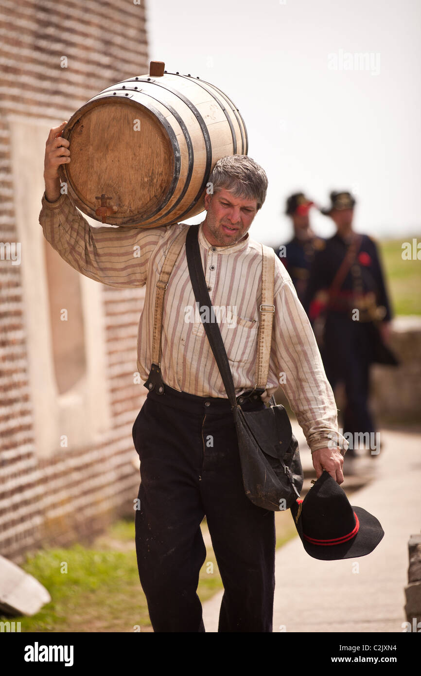 150th Anniversary of the surrender of Fort Sumter in the US Civil War ...