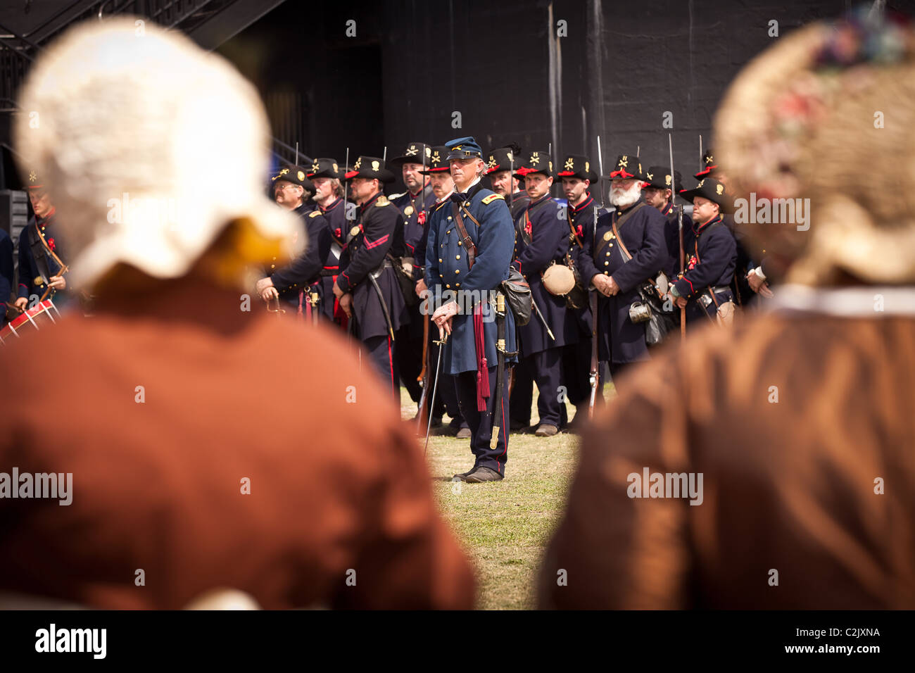150th Anniversary of the surrender of Fort Sumter in the US Civil War ...