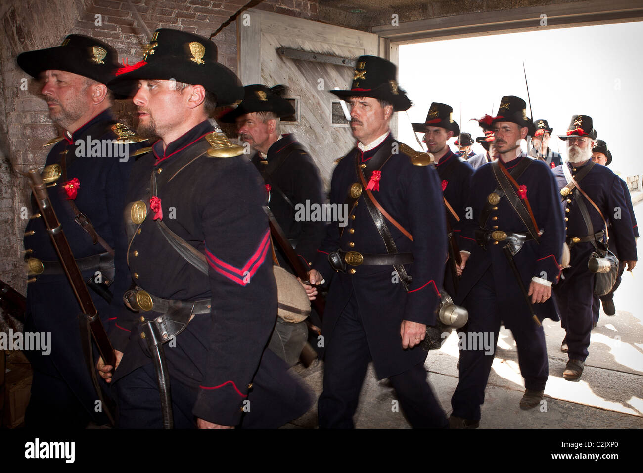 150th Anniversary of the surrender of Fort Sumter in the US Civil War ...