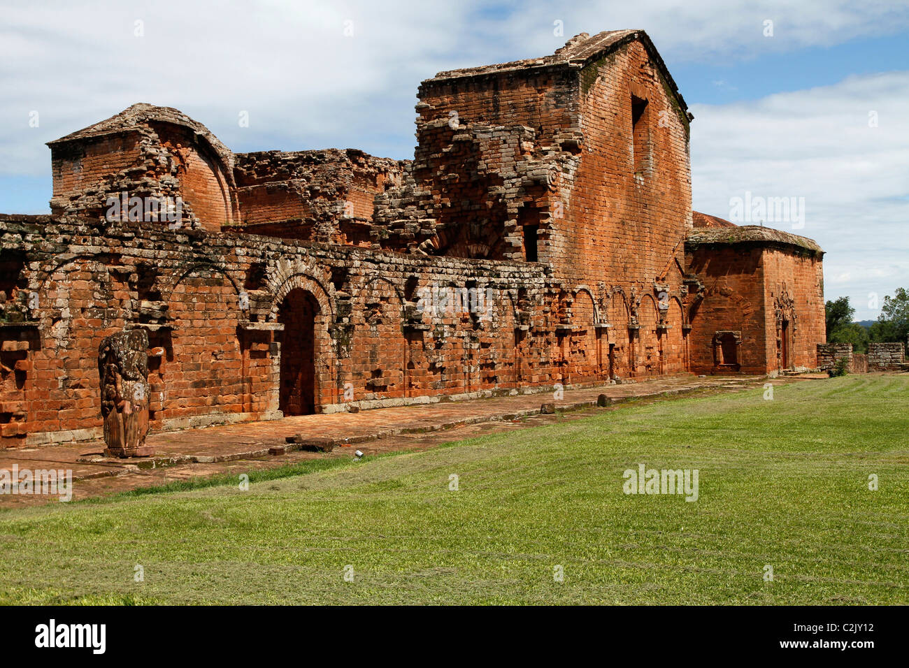 Church building in La Santisima Trinidad de Paraná - Jesuit ruins ...