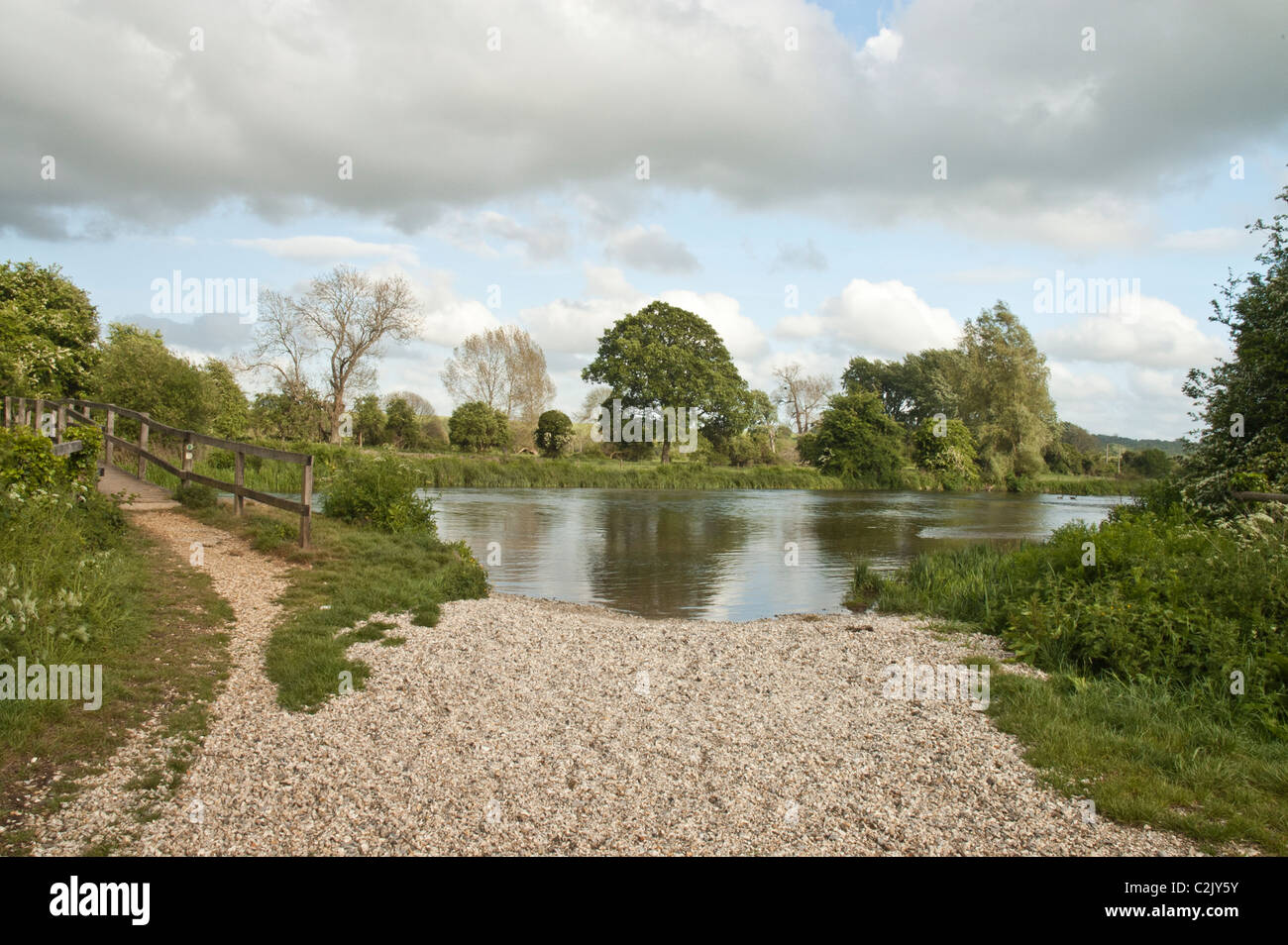 England Uk English Chalk Stream High Resolution Stock Photography and ...