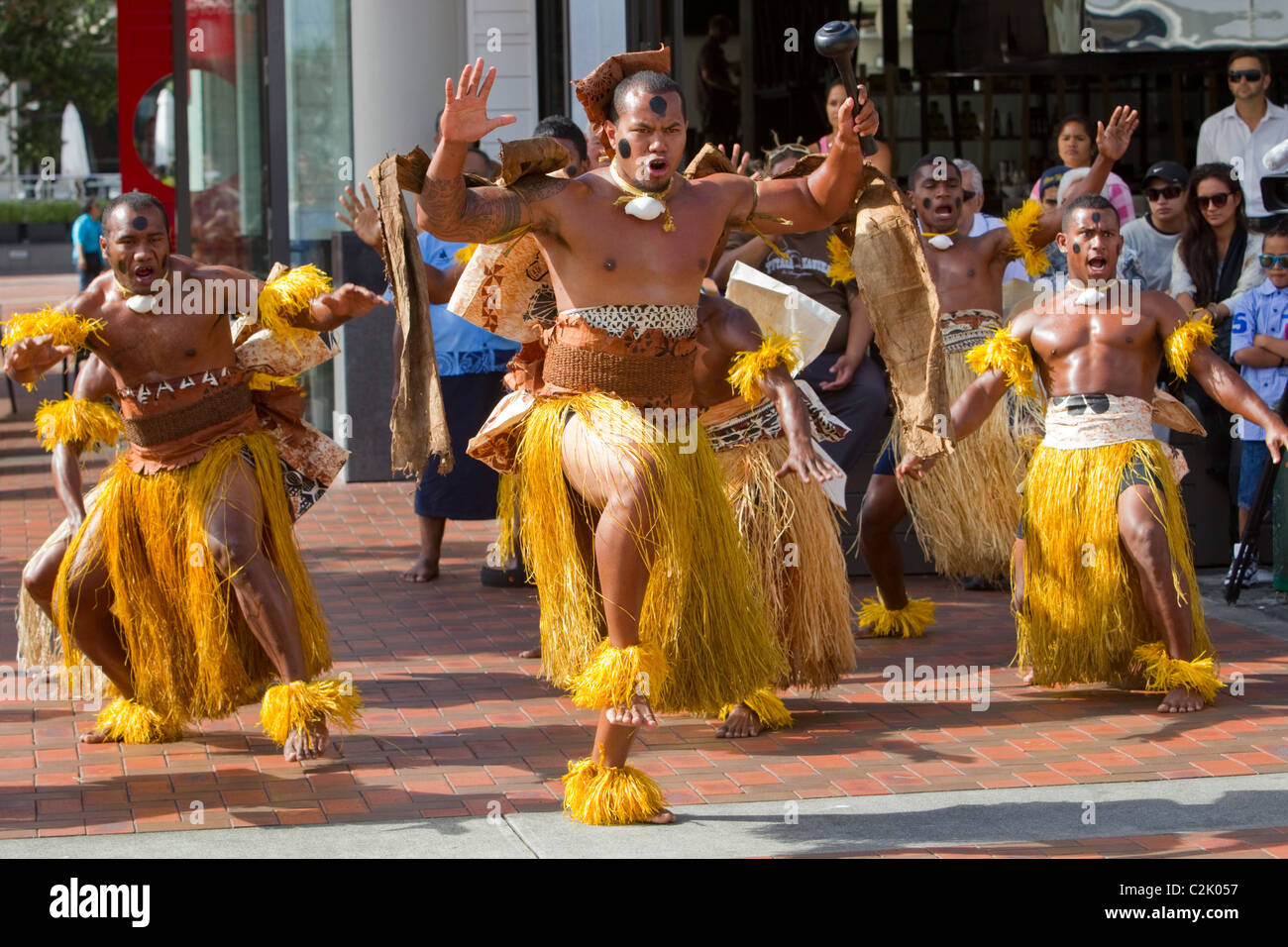 Fijian's in traditional dress perform a Kava ceremony Stock Photo - Alamy