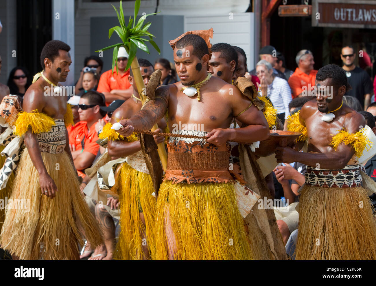 Fiji fijian traditional costume hi-res stock photography and images - Alamy