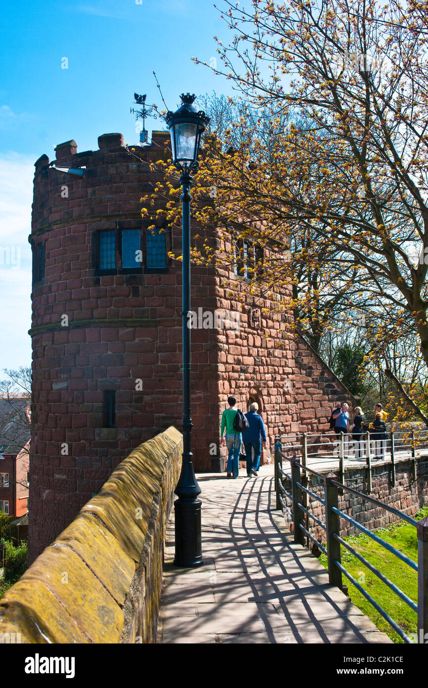 Chester Medieval City Walls High Resolution Stock Photography and ...