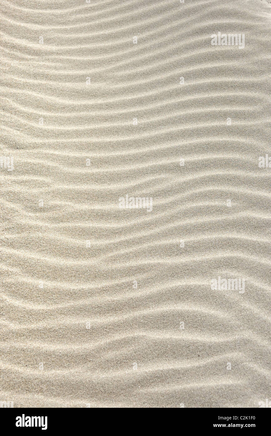 Ripples In The Sand Stock Photo - Alamy