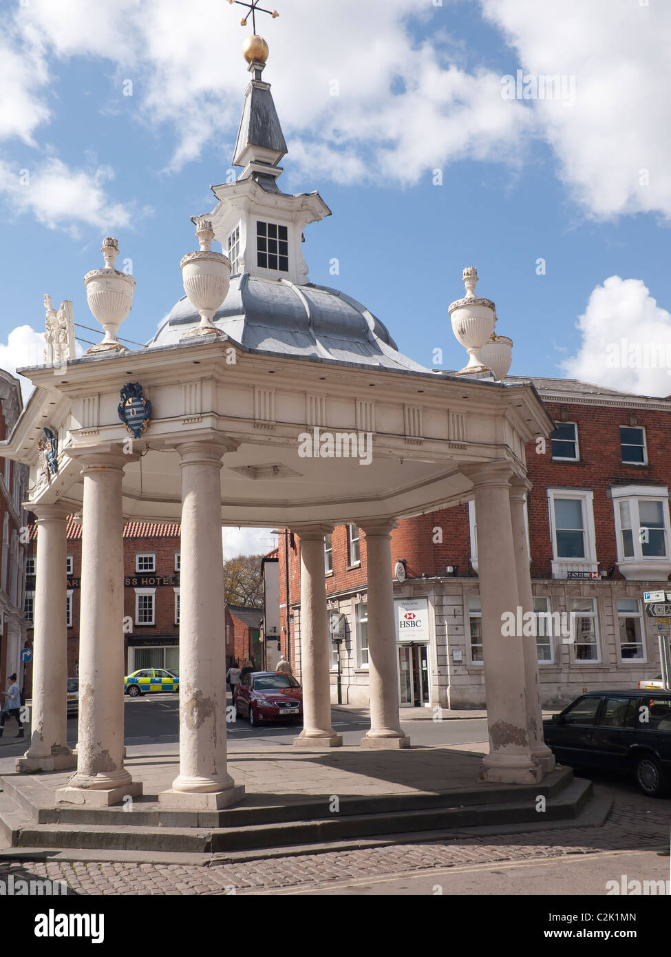 The historic Market Cross in Saturday Market Beverley East Yorkshire ...