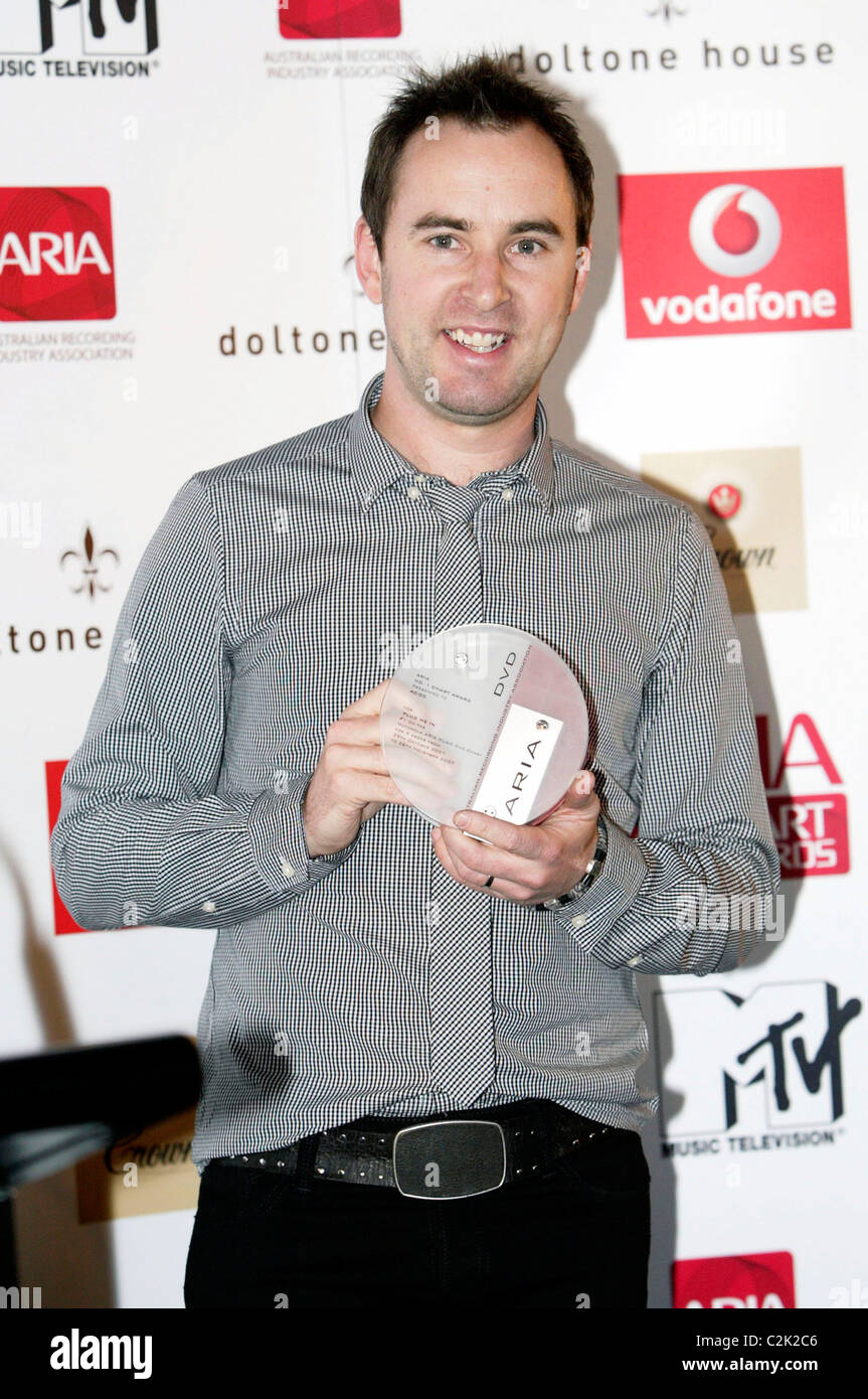 Damien Leith at the 6th annual ARIA (Australian Recording Industry ...