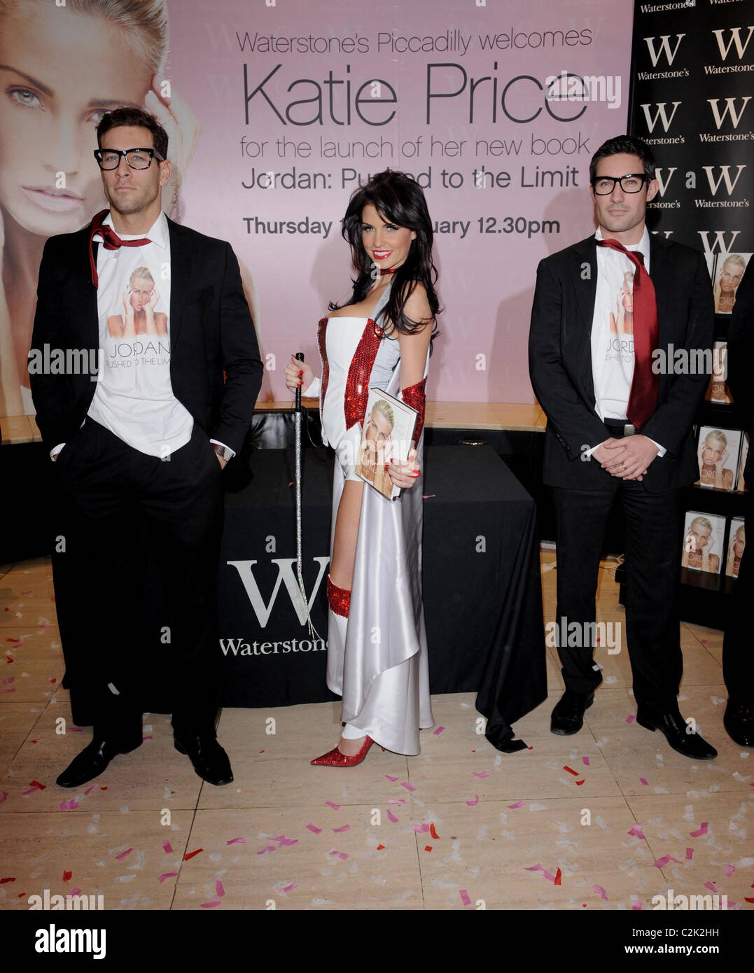 Katie Price signs copies of her new book 'Jordan: Pushed to the Limit ...