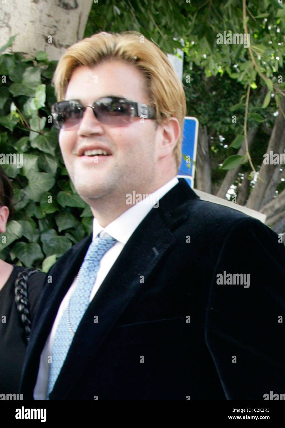Jason Davis at the Ivy restaurant in West Hollywood. When asked by a ...