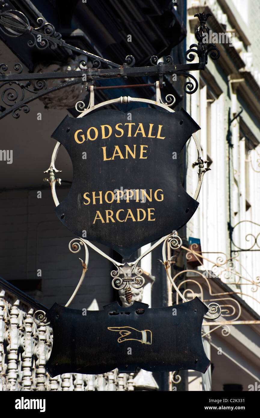 Godstall lane arcade hi-res stock photography and images - Alamy