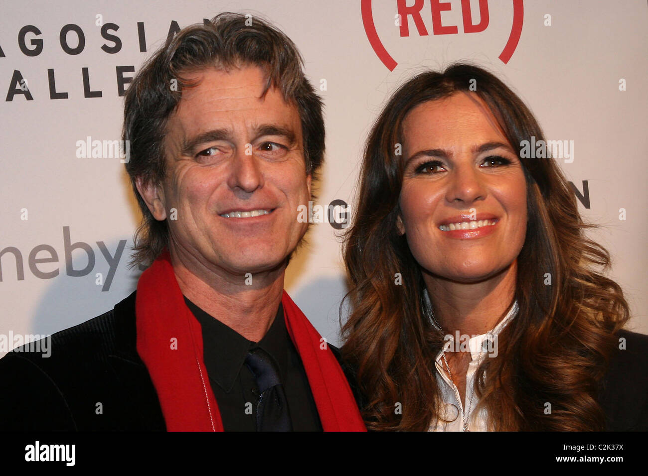 Bobby Shriver and Roberta Armani The Red Auction on Valentine's Day at ...