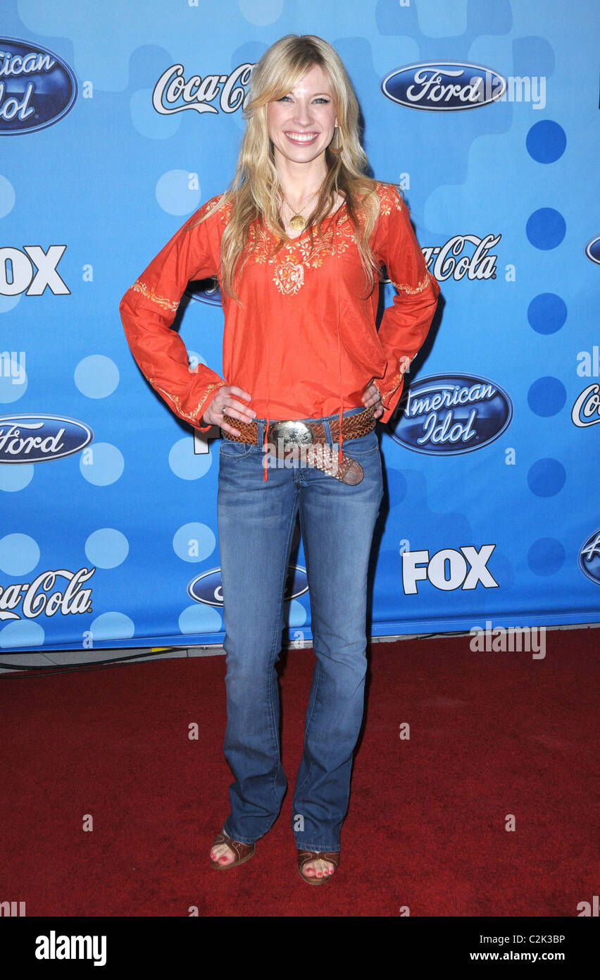 Brooke White American Idol Top 12 Party held at Wolfgang Puck at the ...